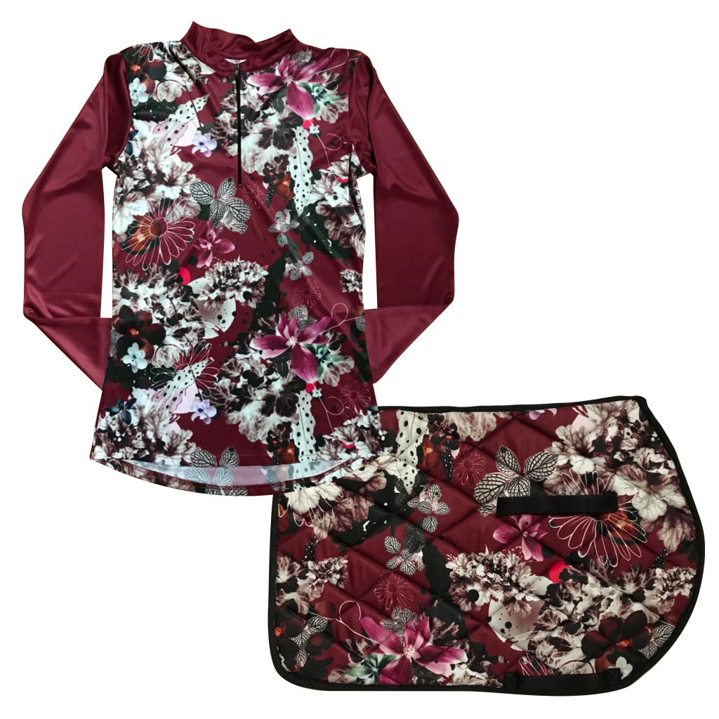 Equestrian Riding Shirt and Matching Numnah Design 04 | A2H Consulting